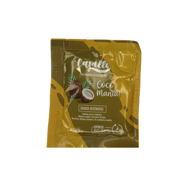 Capelli Trat Sach Coco Mania 20g - CAPELLI - MegaCosméticos
