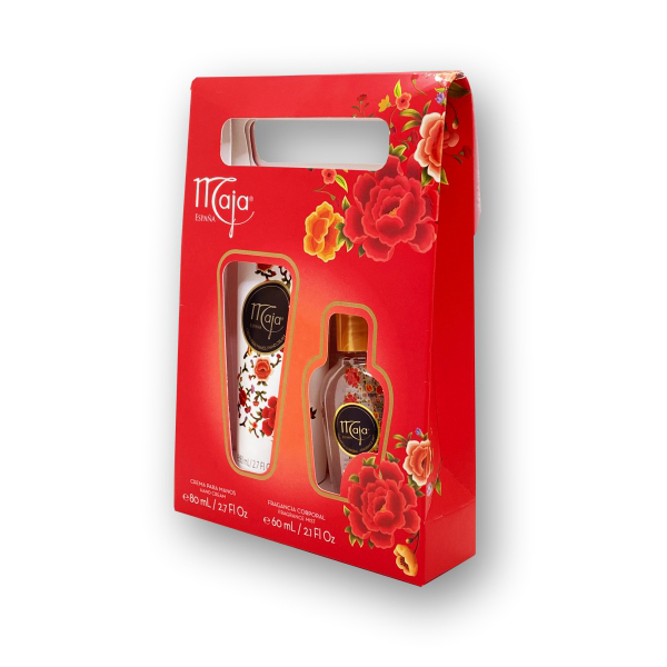 Maja Set Crema De Manos + Fragancia Rosa 80ml - MAJA - MegaCosméticos