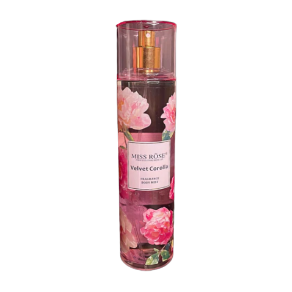 Miss Rose Fragancia Velvet Corolla 250ml - MISS ROSE - MegaCosméticos