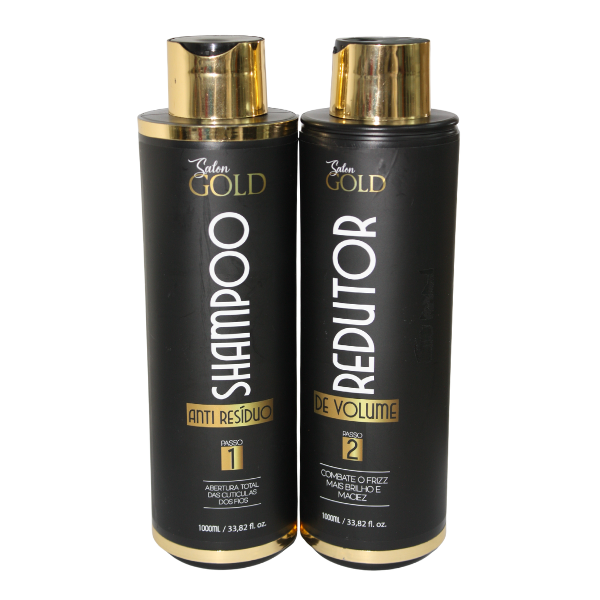 Salon Gold Kit Alisado 1l - SALON GOLD | Tratamiento - MegaCosméticos