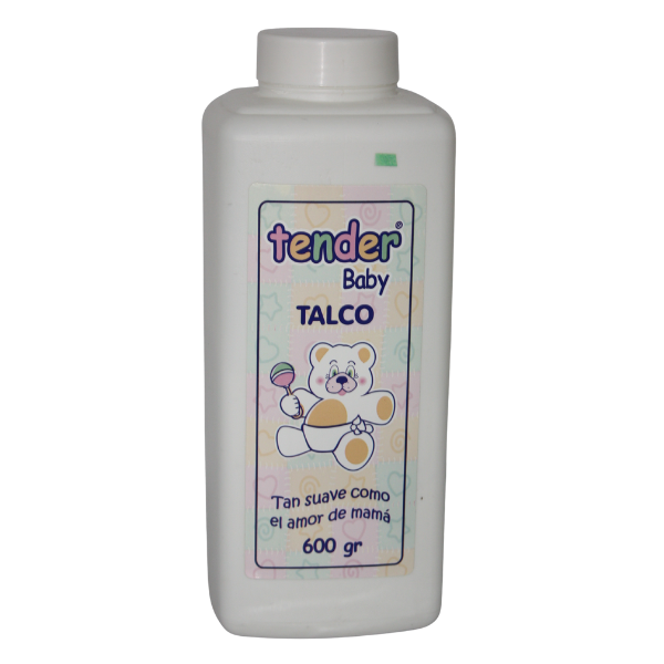 Tender Talco Bebe 600gr - TENDER - MegaCosméticos